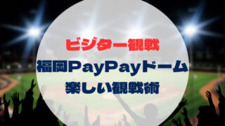 みずほPayPayドームでビジター観戦！楽しみ方とビジター席、他球団グッズは？ | BASEBALL BUZZ
